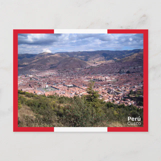 Cusco - Peru Postcard | Zazzle