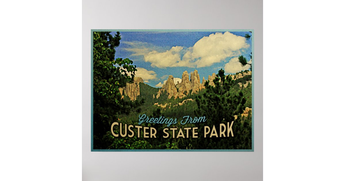 Custer State Park Poster | Zazzle