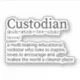 Custodian Definition, Janitor, School Custodian Sticker | Zazzle