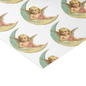 Custom 10lb Tissue Paper, White CHERUB AND MOON Tissue Paper | Zazzle