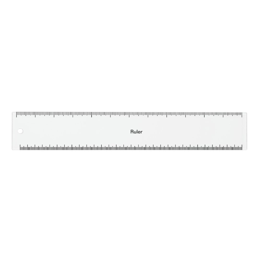 Custom 12 inch Ruler | Zazzle