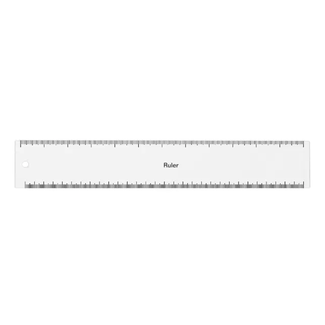Custom 12 inch Ruler | Zazzle