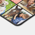 Custom 18 Photo Collage Modern Simple Desk Mat | Zazzle