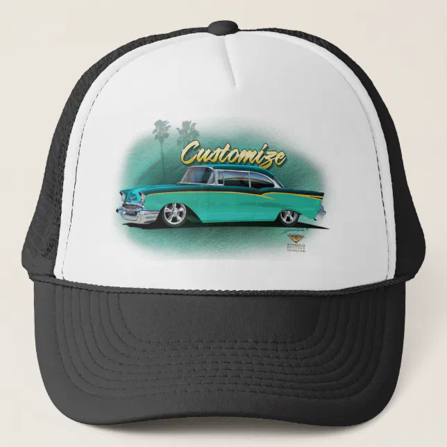 Custom 1957 Chevy baseball cap | Zazzle