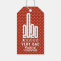 Custom 2020 Middle Finger Review Wouldnt Recommend Gift Tags | Zazzle