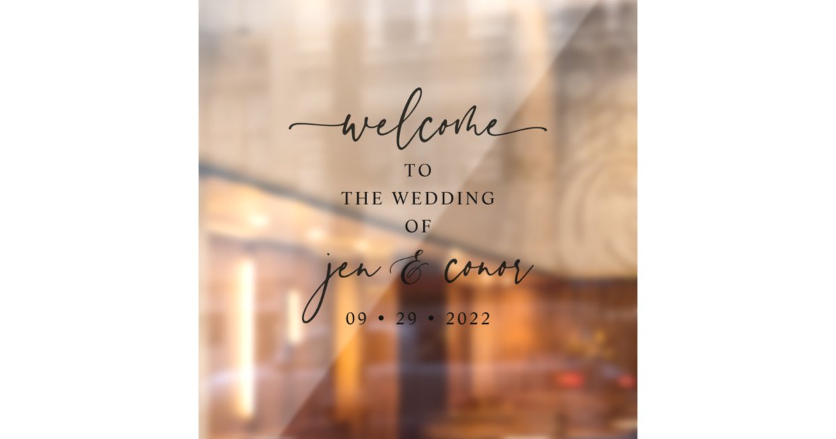 Custom 24" Round Window Cling | Zazzle