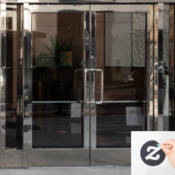 Custom 24" Round Window Cling | Zazzle