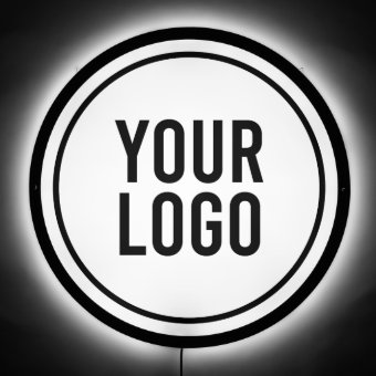 Custom 3D Backlight Illuminated Logo LED Sign | Zazzle
