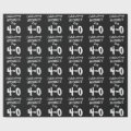Custom 40th Birthday Celebrating 40 Wrapping Paper | Zazzle