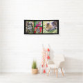 Custom 4 Photo Collage Horizontal Picture Banner | Zazzle