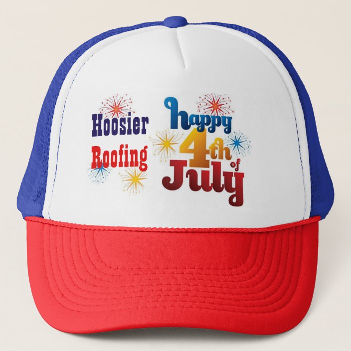 Custom 4th of July Parade Hat LOGO Cap | Zazzle.com