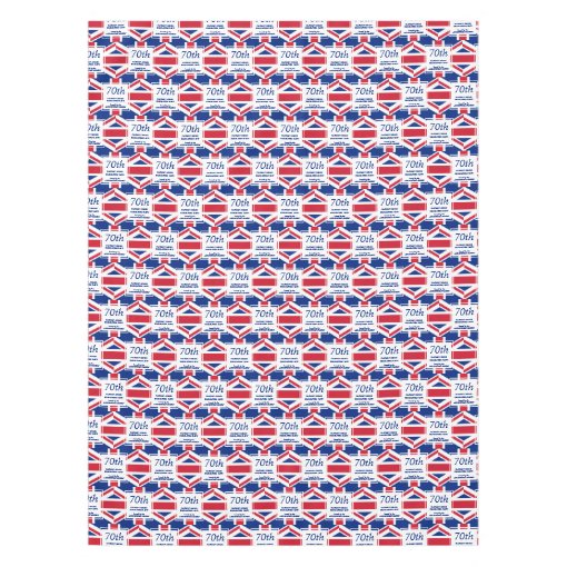 Custom 70th Platinum Jubilee Union Jack Tablecloth | Zazzle Custom 70th Platinum Jubilee Union Jack Tablecloth | Zazzle