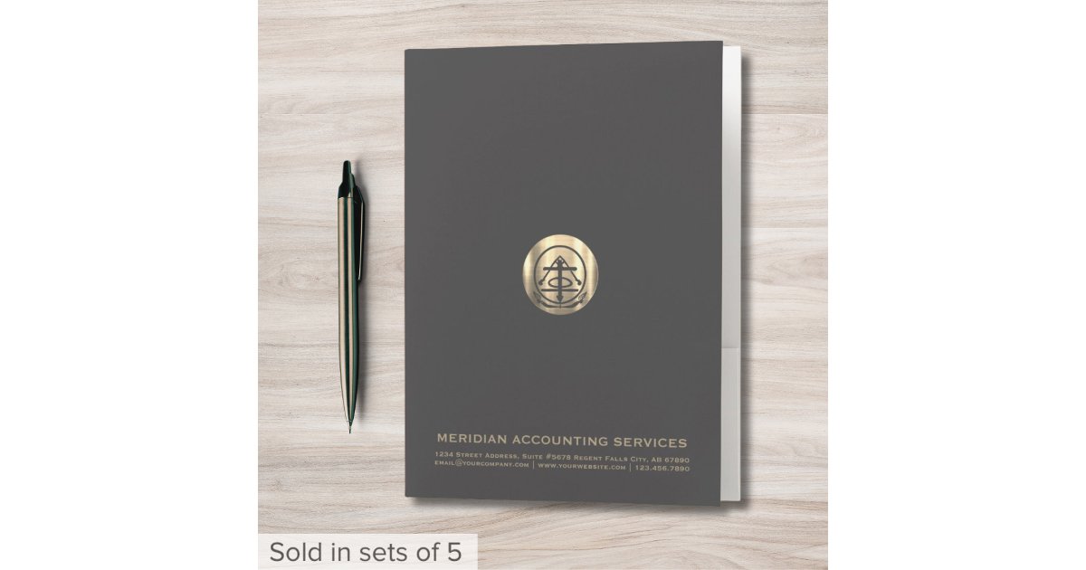 Custom Accounting Folders | Zazzle