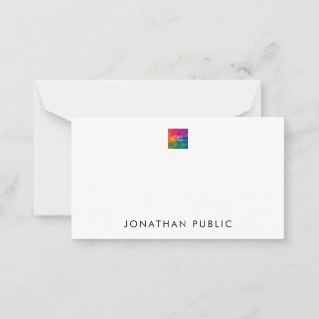 Custom Add Text Logo Here Simple Template | Zazzle