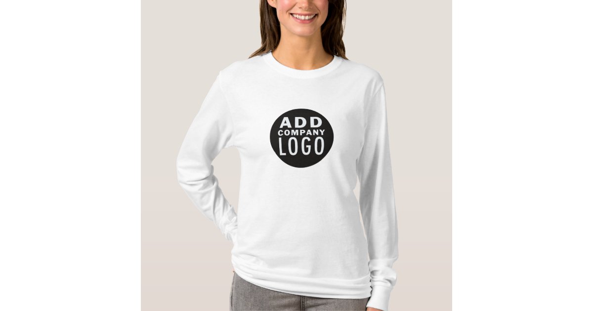 Custom Add Your Own Logo T-Shirt | Zazzle