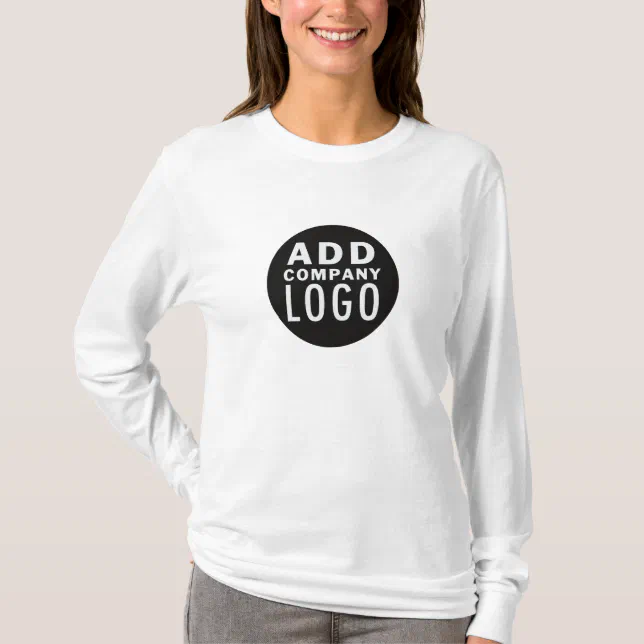 Custom Add Your Own Logo T-Shirt | Zazzle