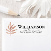 Custom Address Labels Navy Wedding | Zazzle