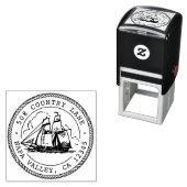 Custom Address Stamp, Wedding Stamp, Ship Self-inking Stamp | Zazzle