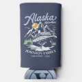 Custom Alaska Cruise Family Friends Group Matching Seltzer Can Cooler ...