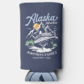 Custom Alaska Cruise Family Friends Group Matching Seltzer Can Cooler ...