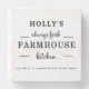 Custom, Always Fresh Farmhouse Kitchen Wooden Box Sign | Zazzle