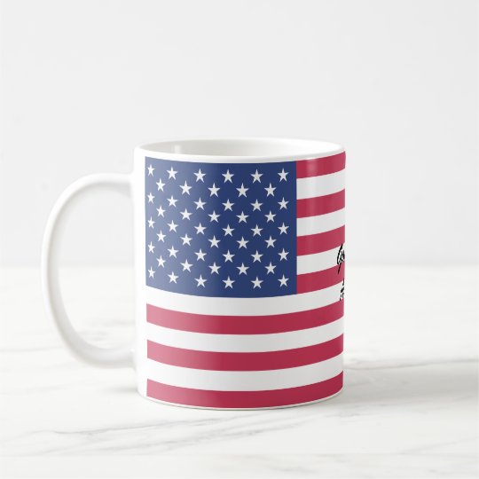 Custom American Flag Mug | Zazzle.com