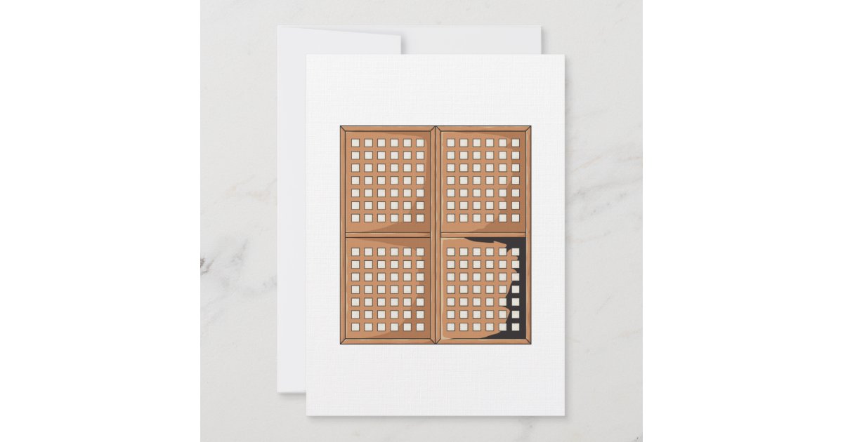 Custom Antique Capiz Shell Window Panels Invites | Zazzle