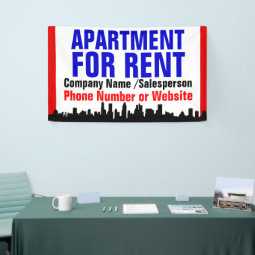 Custom Apartment for Rent Sign | Zazzle