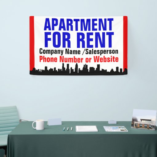 Custom Apartment for Rent Sign | Zazzle