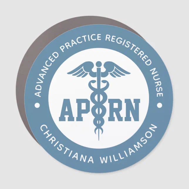 Custom APRN Advanced Practice Registered Nurse Car Magnet | Zazzle