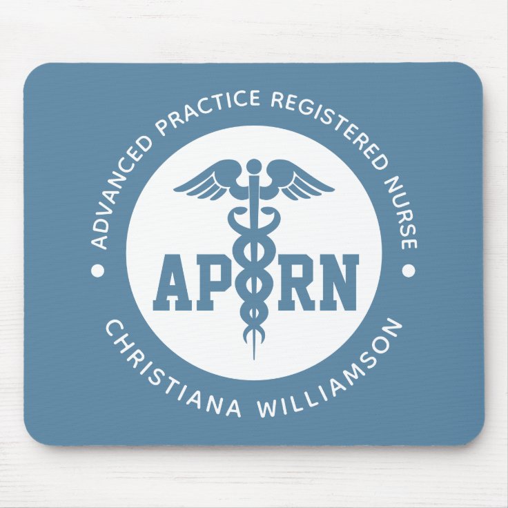 Custom APRN Advanced Practice Registered Nurse Mouse Pad | Zazzle