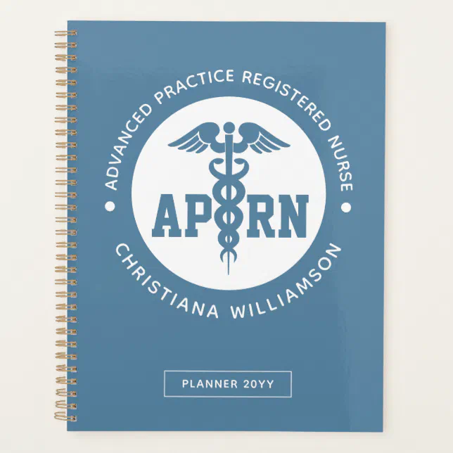 Custom APRN Advanced Practice Registered Nurse Planner | Zazzle