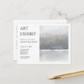 Custom Art Exhibit Invitation Postcard | Zazzle
