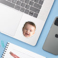 Custom Baby Face, Funny custom photo Sticker | Zazzle