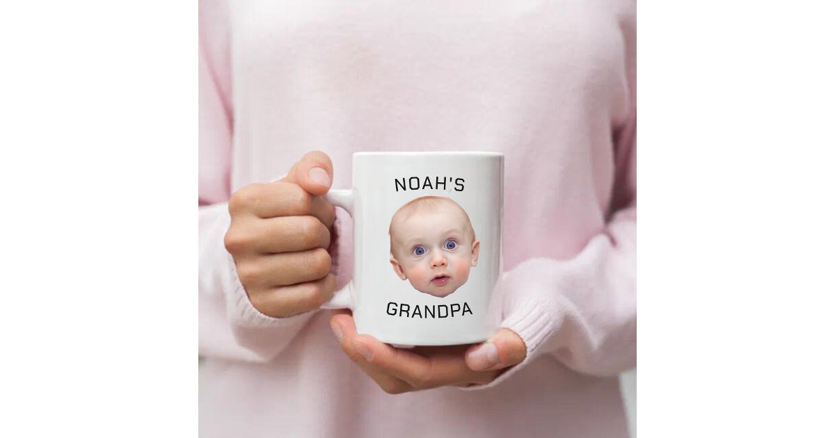 Custom Baby Photo Mug | Custom Baby Face mug | Zazzle