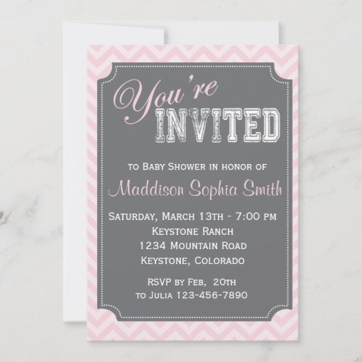 Custom Baby Shower Invitations | Zazzle