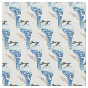 Custom back Color Cute Saw Whet Owl Bird Fabric | Zazzle