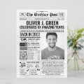 Custom Back in 2002 Newspaper Birthday Card, Trend Holiday Card | Zazzle