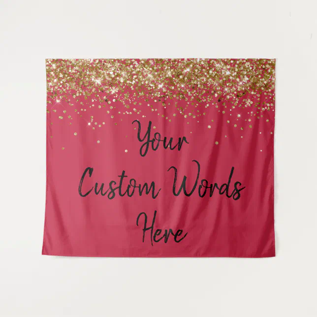 Custom Backdrop Personalized Photo Booth Back drop | Zazzle
