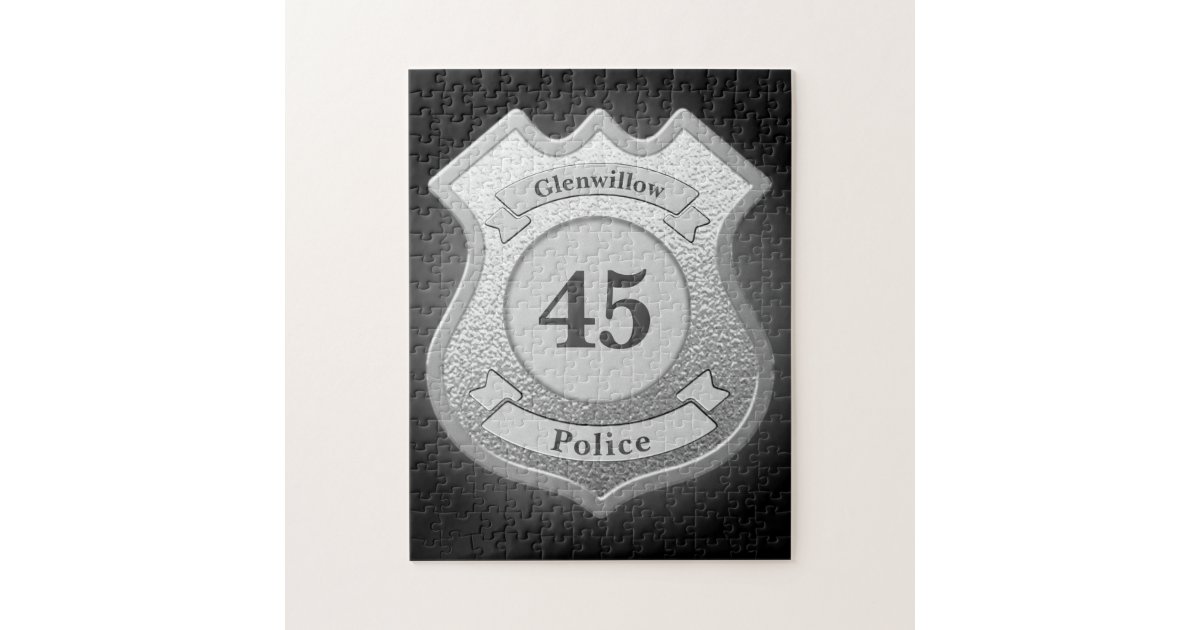 Custom Badge Jigsaw Puzzle | Zazzle