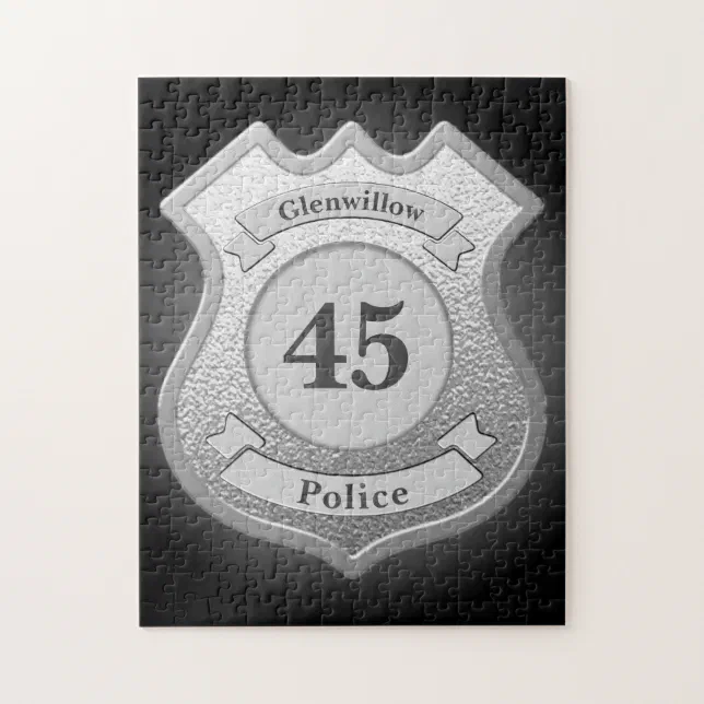 Custom Badge Jigsaw Puzzle | Zazzle
