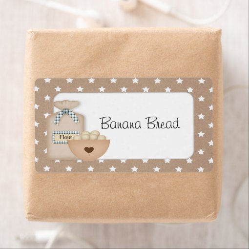 Custom Baked Goods Label | Zazzle