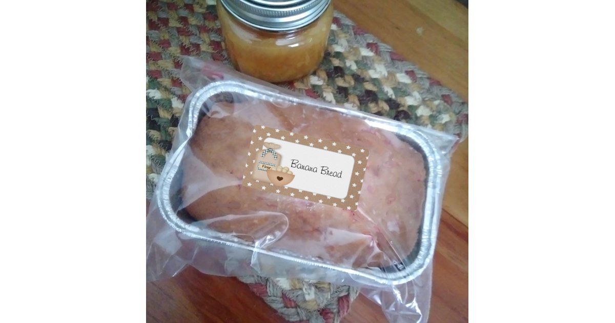 Custom Baked Goods Label | Zazzle