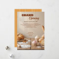 Custom Bakery Grand Opening Invitation | Zazzle