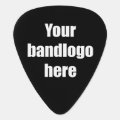Custom Band Logo Personalized Guitar Plectrum Pick | Zazzle