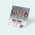 Custom Band Photo Logo QR Code Gigs Tour Dates Flyer | Zazzle