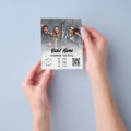 Custom Band Photo Logo QR Code Gigs Tour Dates Flyer | Zazzle