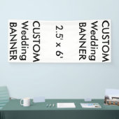 Custom Banner 2.5' x 6' | Zazzle