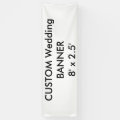 Custom Banner 8' x 2.5' | Zazzle