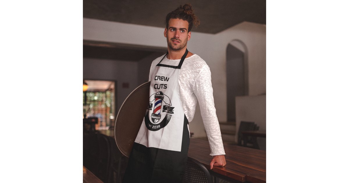 Custom Barber Apron | Zazzle